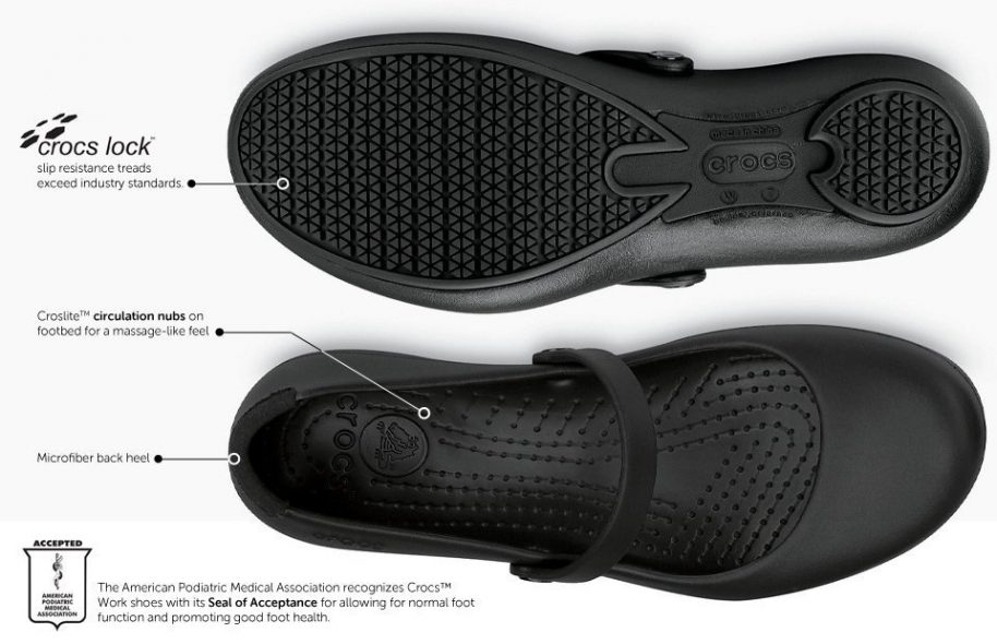 Crocs Women’s Alice Work Flat 11050 Crocs – KTMart Vietnam