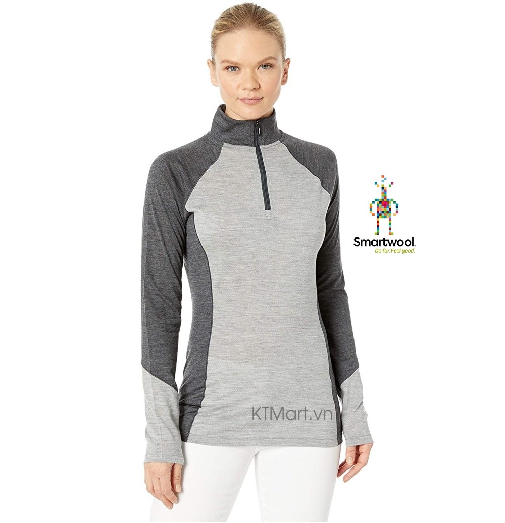 Smartwool Women’s Merino 150 Baselayer Colorblock 1/4 Zip SW000420 ...